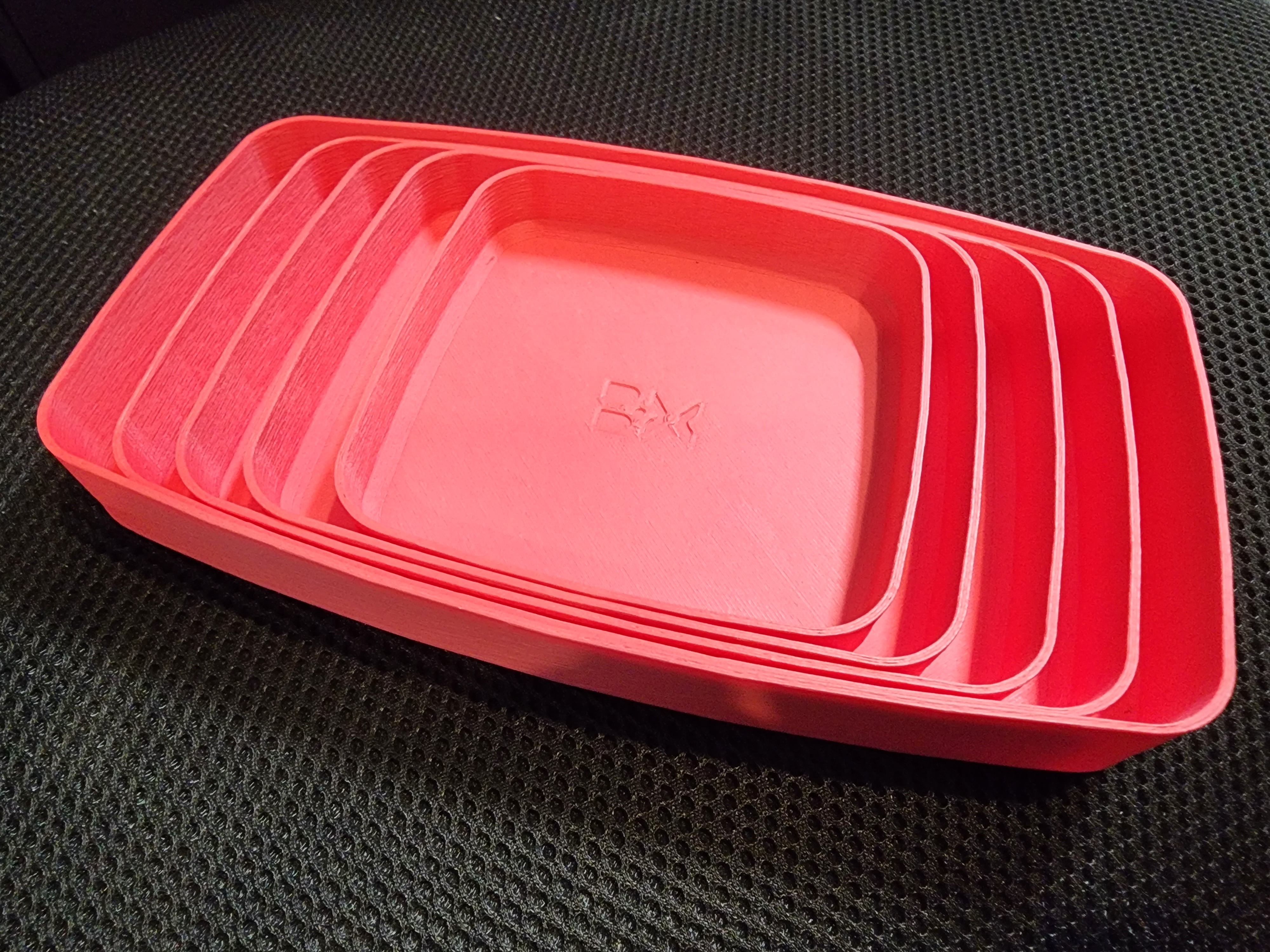 #0086 Family-Nested and Self-Stacking Catch-all Trays por BuildX ...