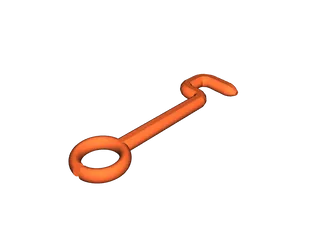 Latch hook by Fifthbear | Download free STL model | Printables.com