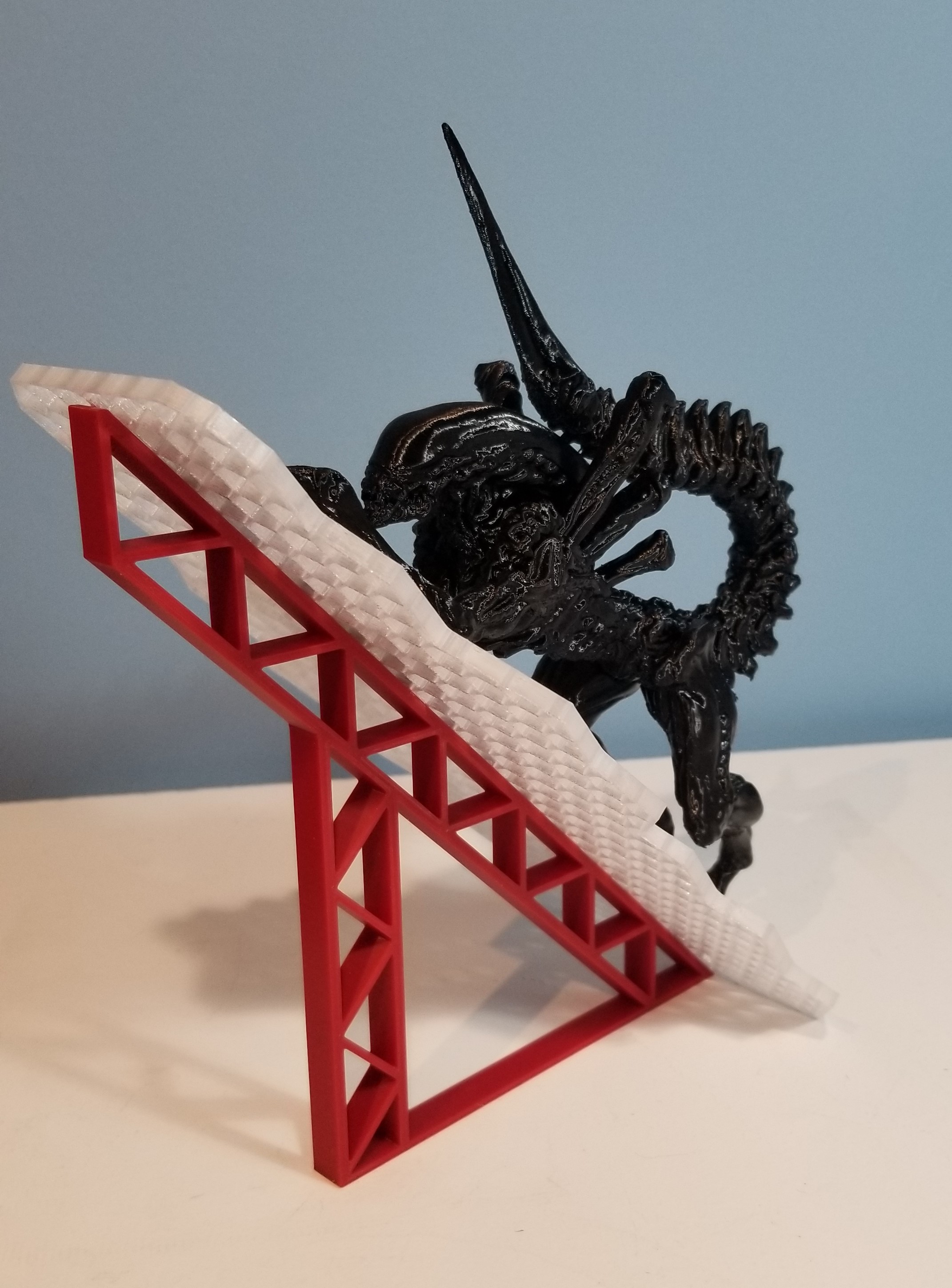 Alien Xenomorph with Ramp by Gounn | Download free STL model ...