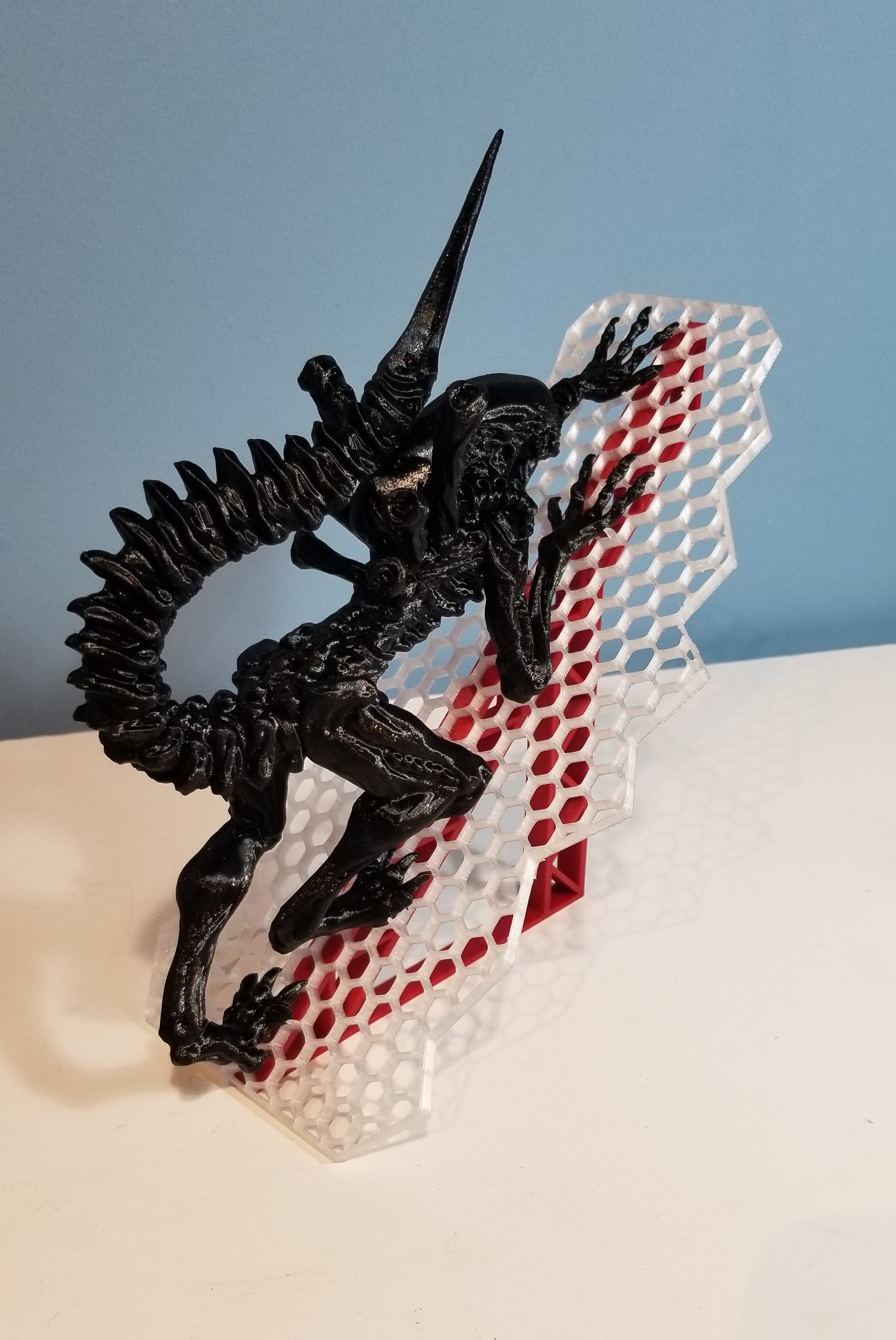 Alien Xenomorph with Ramp by Gounn | Download free STL model ...