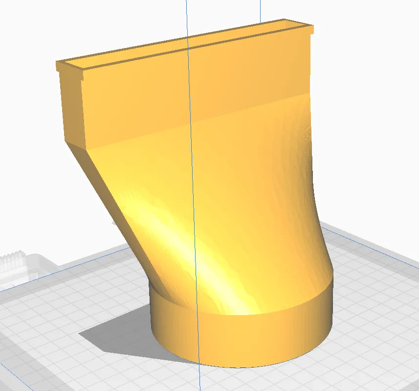 4 inch window vent low profile by e_owen | Download free STL model ...