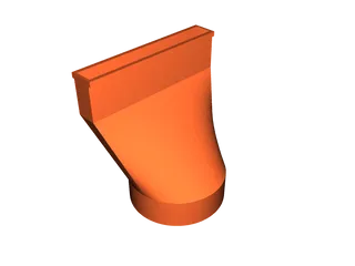 4 inch window vent low profile by e_owen | Download free STL model ...