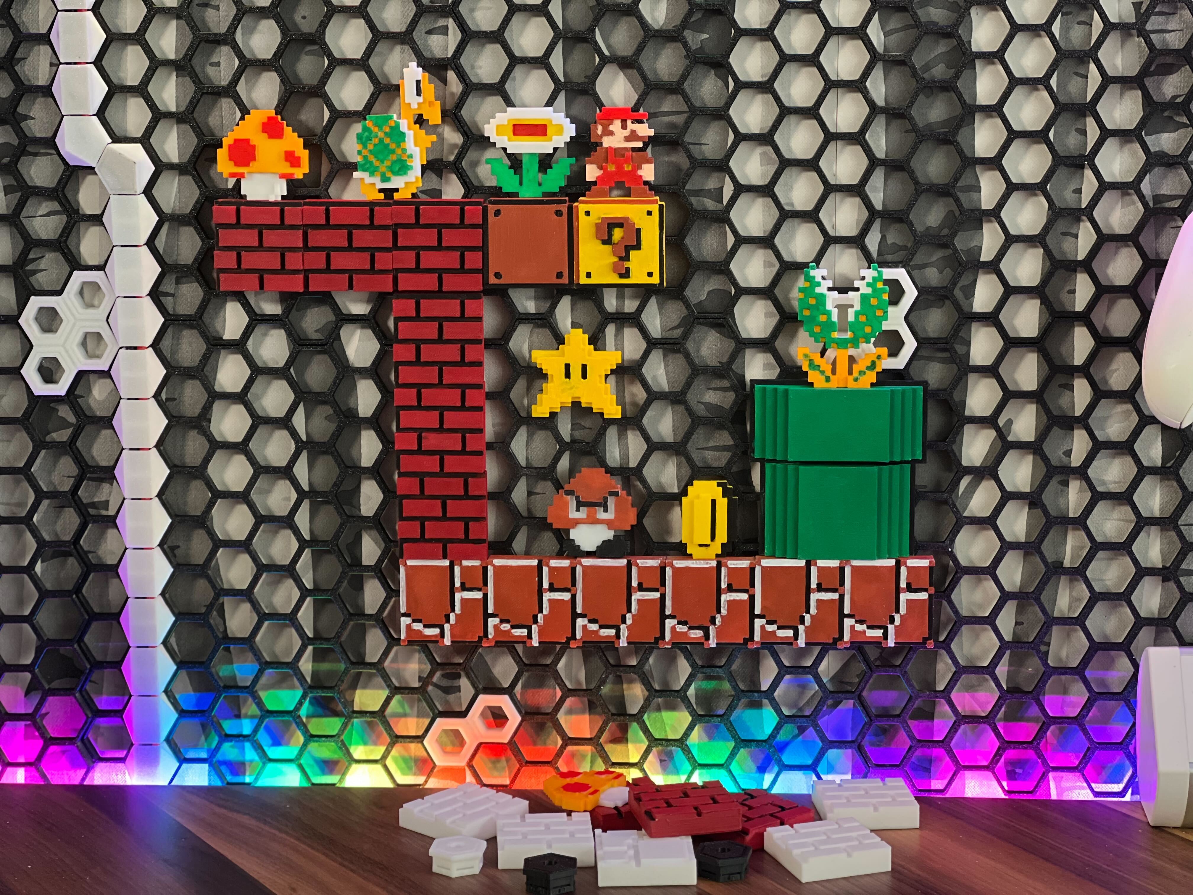 Super Mario Bros. Tiles by Anthony Kinson | Download free STL model ...