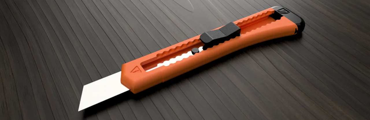 Paper Cutter Knife with locking system | Easy to print | by Maxis_3D ...
