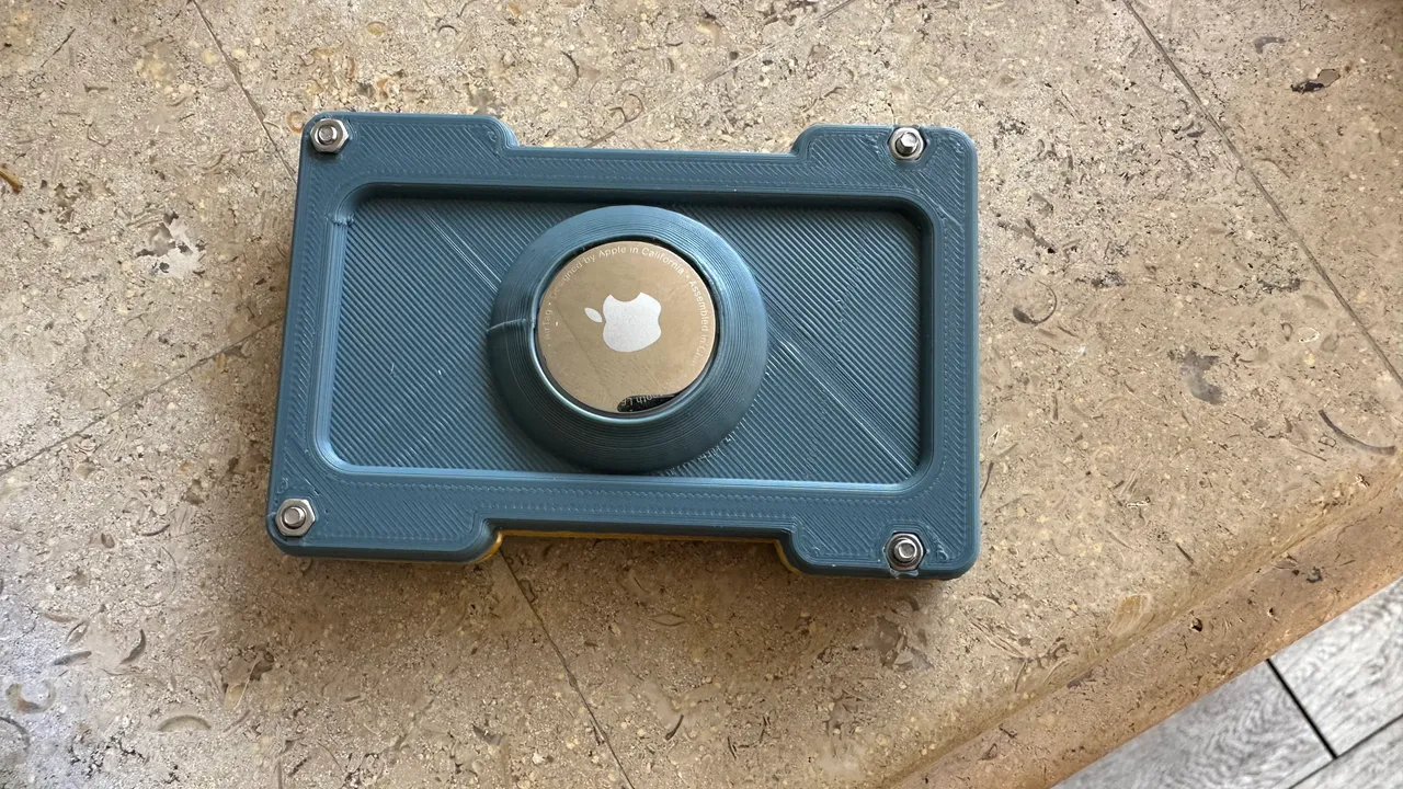 Modular Wallet - 6 Bottom W/ Airtag by James Zinkovitch | Download free ...