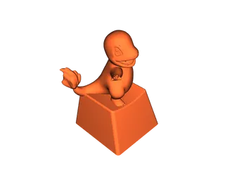 Glumanda / Charmander Keycap Pokémon Fire by MeinDing | Download free ...