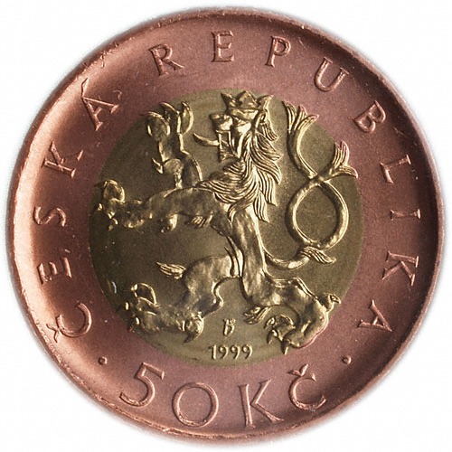 50 Kč - jednostranná by Petr Mareček | Download free STL model ...