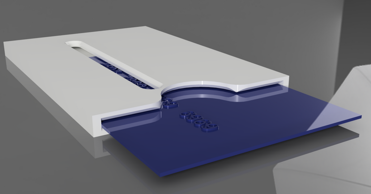 Credit Card Holder/Case (Updated) by Mep | Download free STL model ...