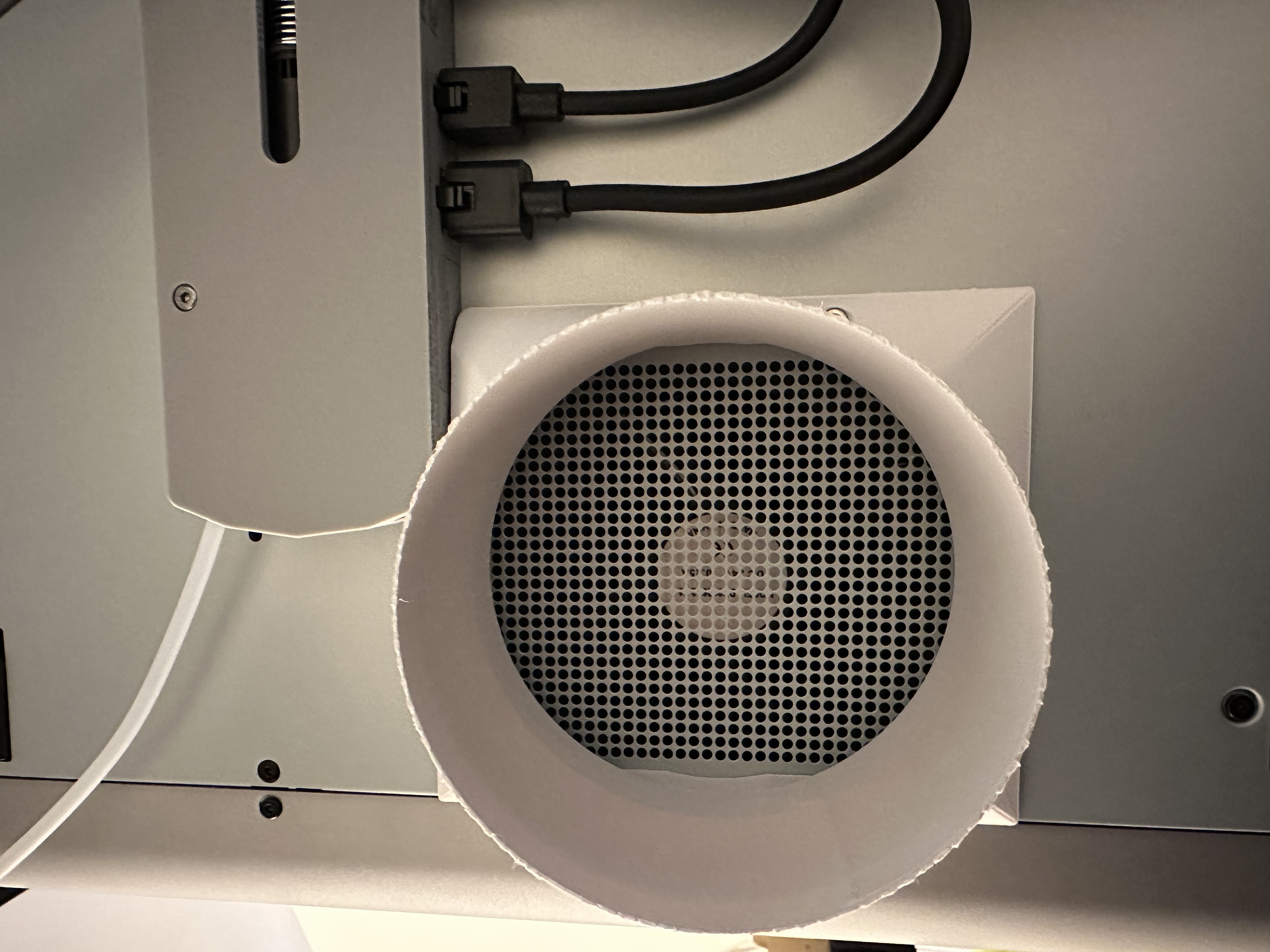 X1C 4"/100mm Straight Exhaust Vent (AMS-hub compatible) by ant ...