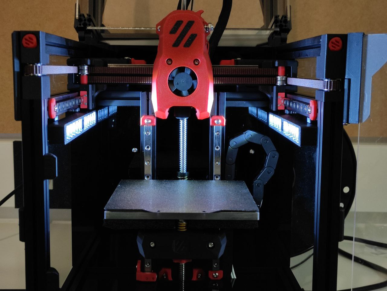 Voron 0.2 shielded LED bar for Daylight on a matchstick v2.1 by RZT by ...