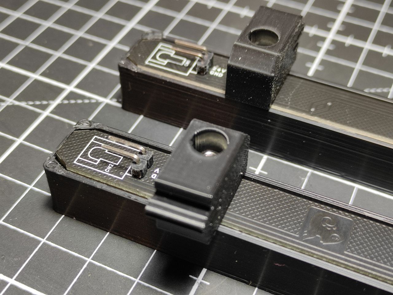 Voron 0.2 shielded LED bar for Daylight on a matchstick v2.1 by RZT by ...