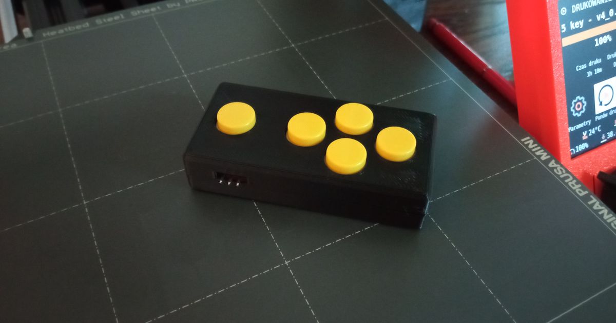 Arduino AD keyboard case by Piotr Zazakowny | Download free STL model ...