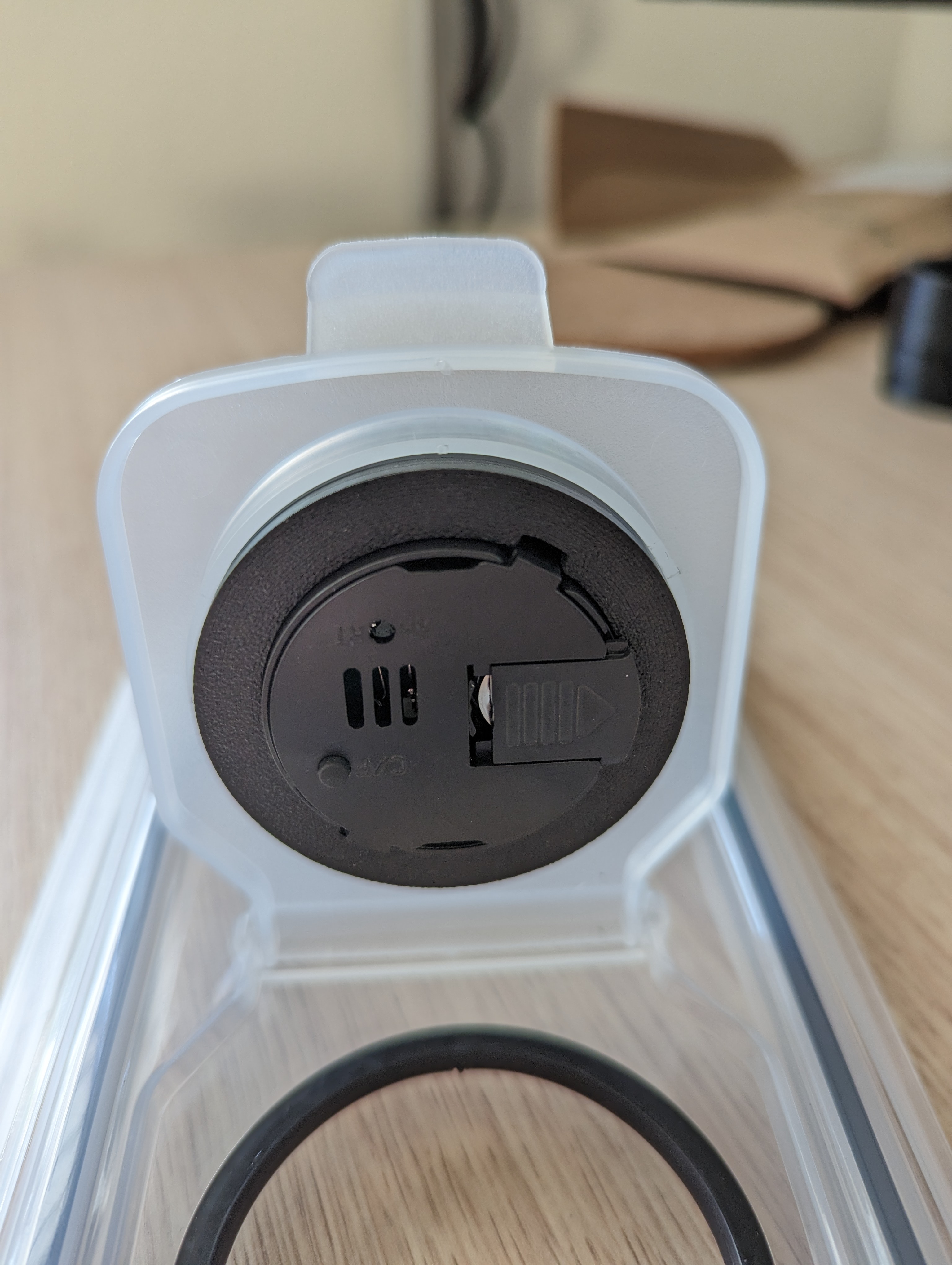 Hygrometer holder for filament box by towa | Download free STL model ...
