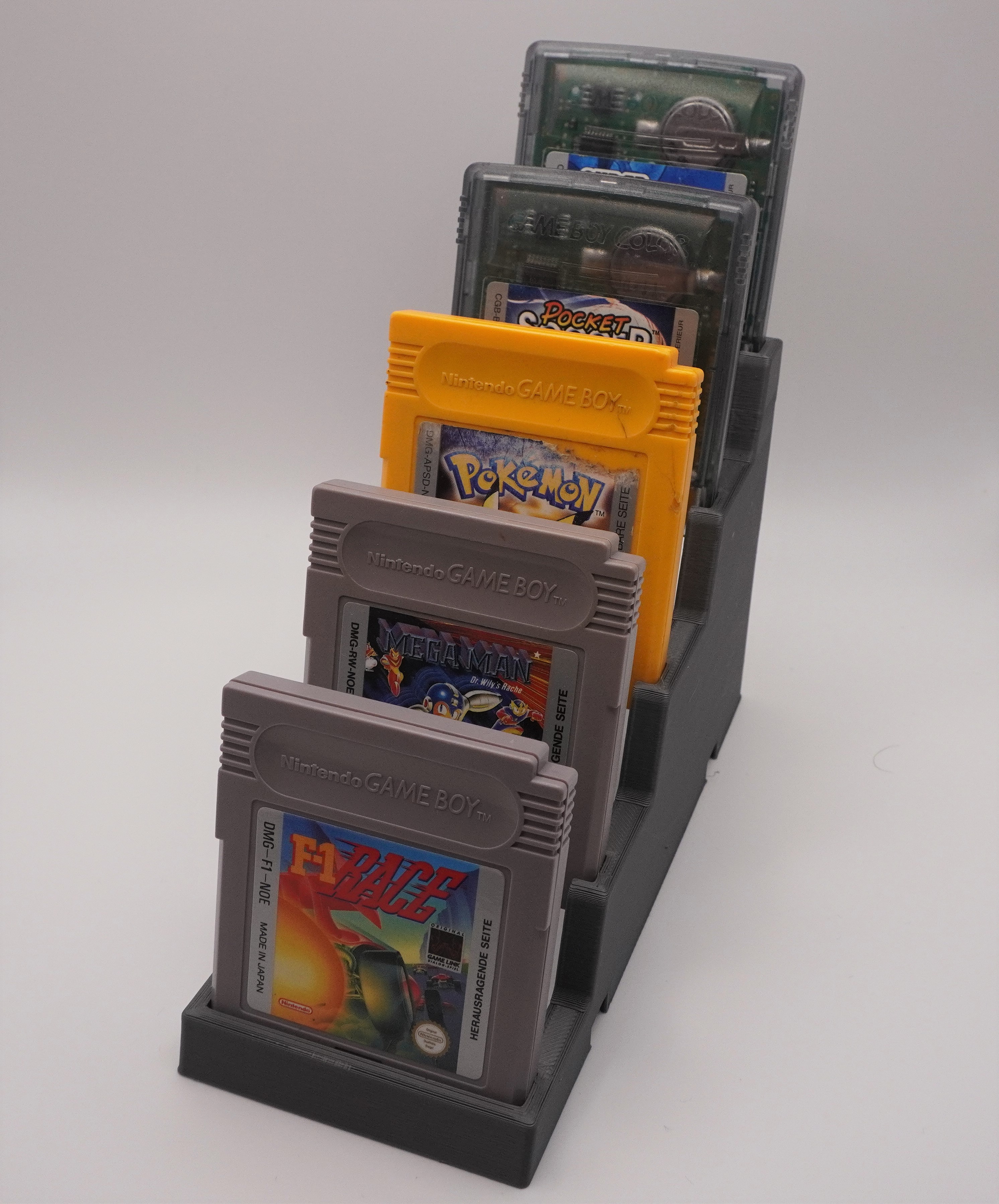 Gameboy Game Stand Display - 5 Games by rbelnienk182 | Download free ...