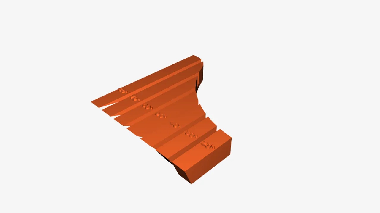 Overhang - angle test by Hannah | Download free STL model | Printables.com