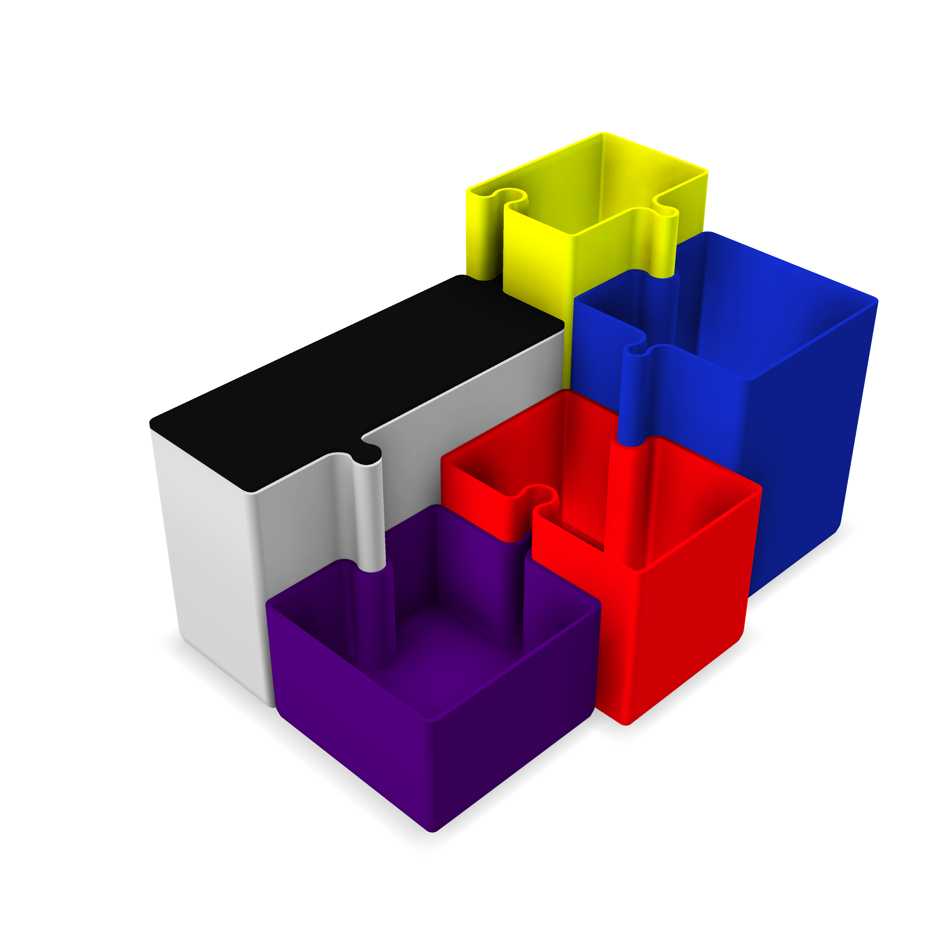 Desktop Organizer by anhaga | Download free STL model | Printables.com