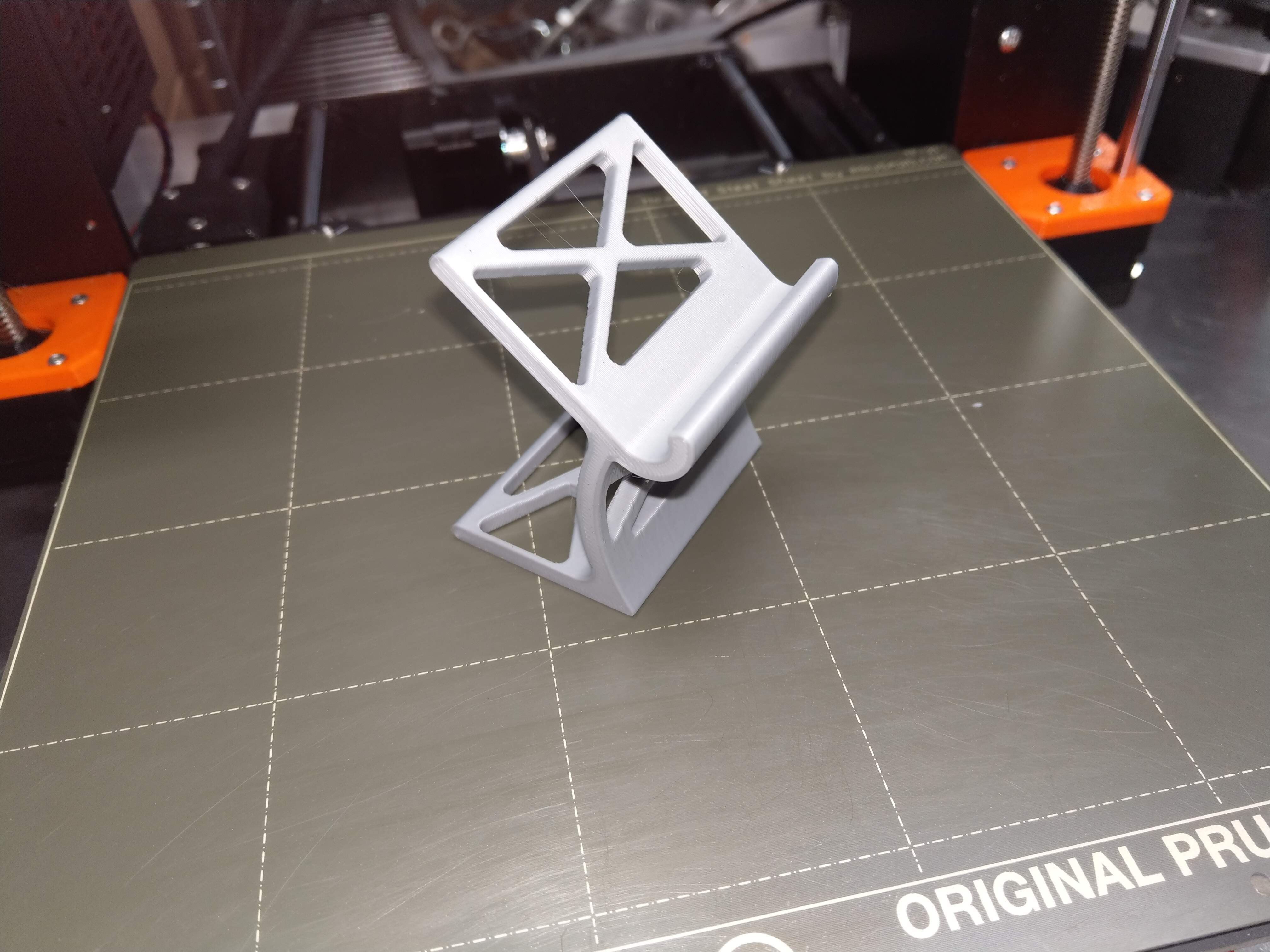 Phone Stand - Horizontal/Landscape by kaje | Download free STL model ...