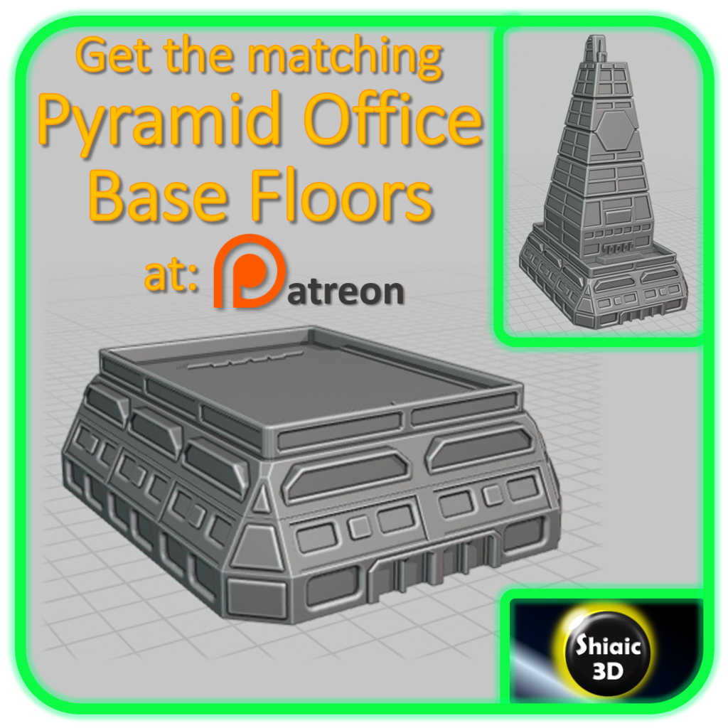 6mm - Unity City - Office Pyramid (Remastered) by Shiaic3D | Download ...