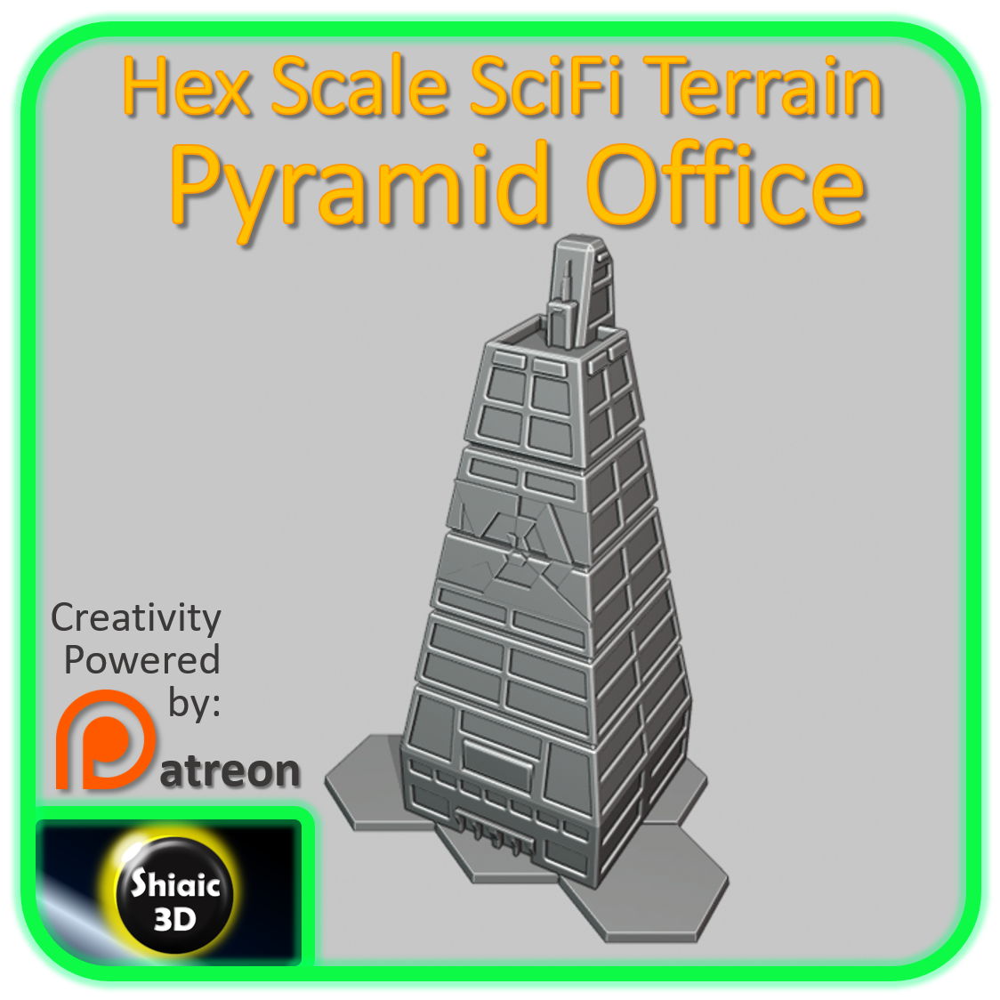 6mm - Unity City - Office Pyramid (Remastered) by Shiaic3D | Download ...