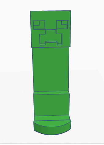 Minecraft Creeper Phone Stand by Northern Outlier | Download free STL ...