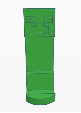 Minecraft Creeper Phone Stand by Northern Outlier | Download free STL ...