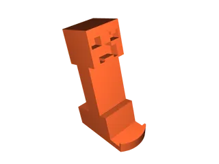 Minecraft Creeper Phone Stand by Northern Outlier | Download free STL ...