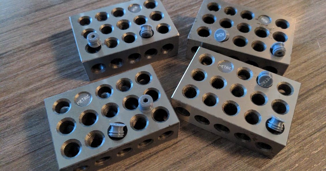 1-2-3 Block Unit Markers by wsreith | Download free STL model ...