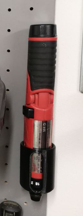 Milwaukee M4 wall holder by Marek | Download free STL model ...