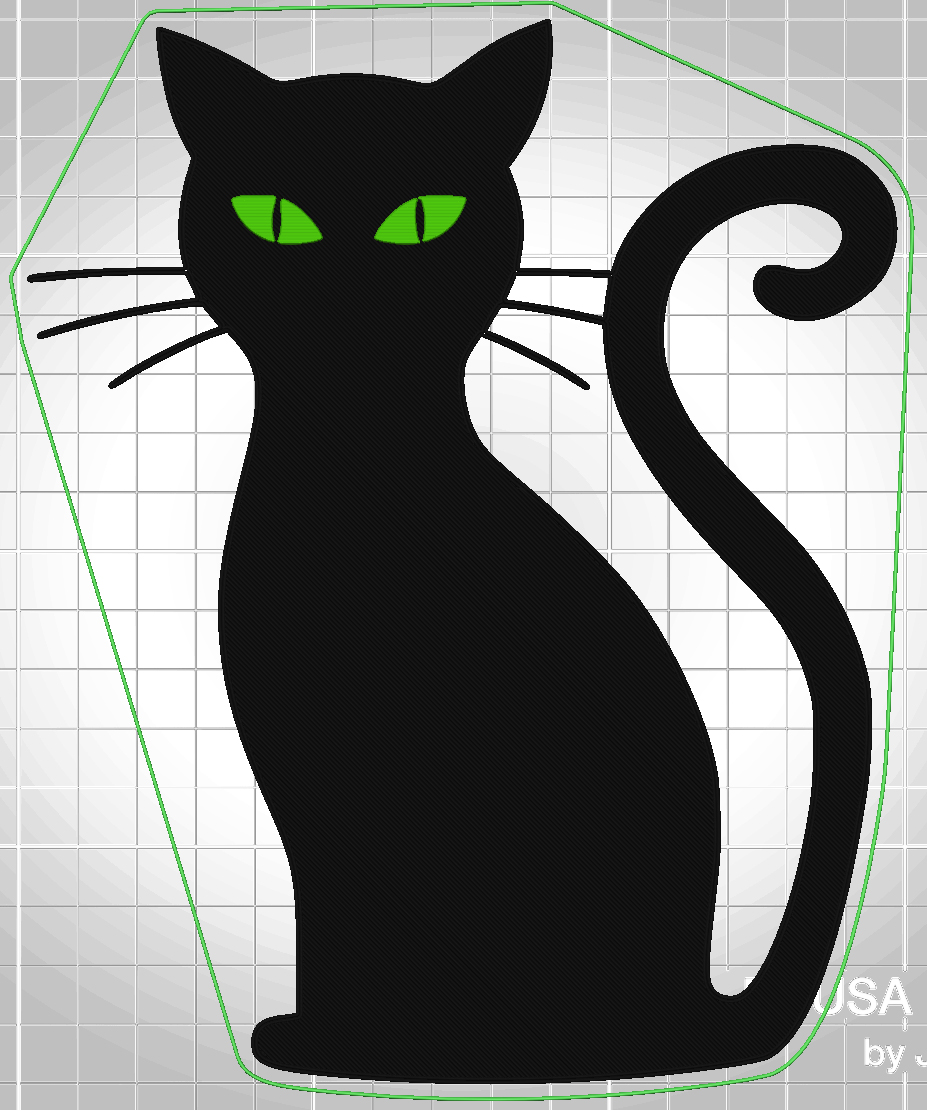 Cat's Eyes 2 Colors by Triple G Workshop | Download free STL model ...