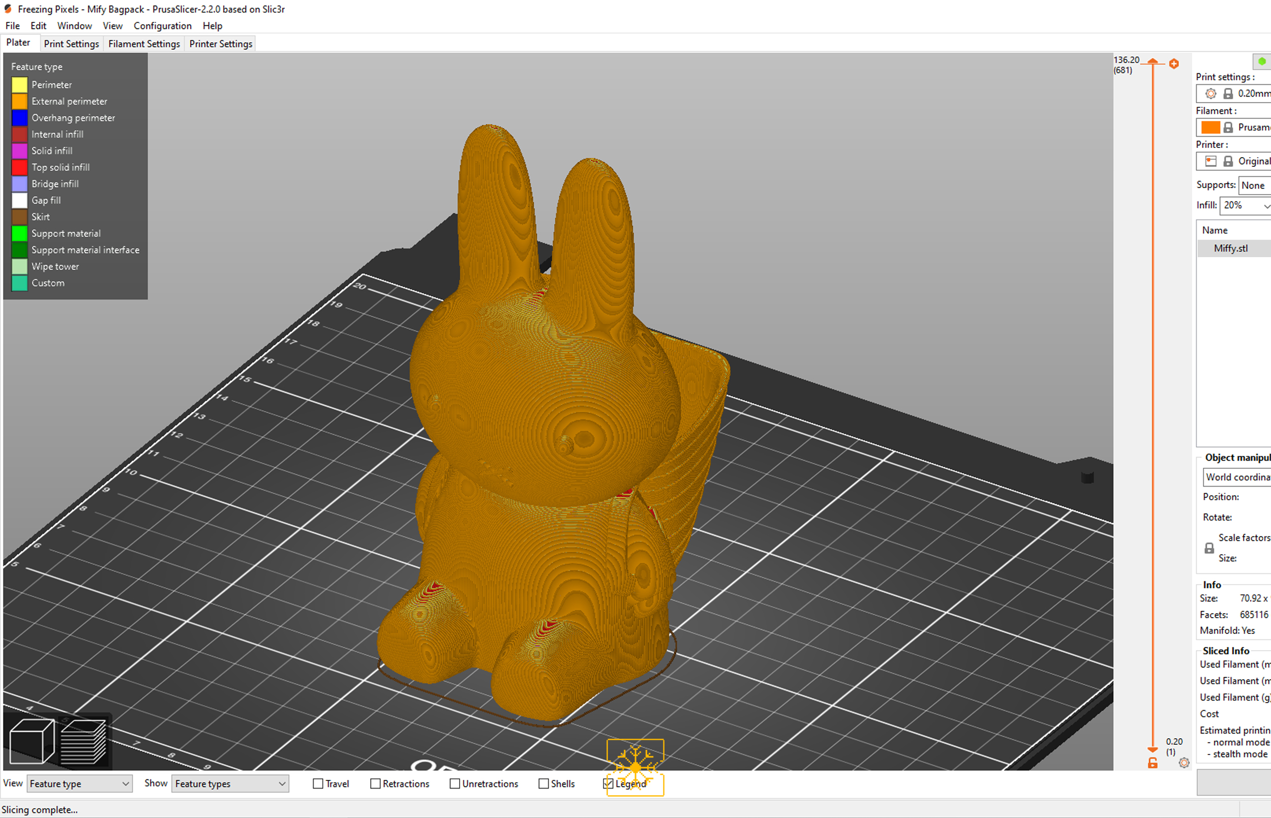 Freezing Pixels - Miffy with Backpack by FreezingPixels | Download free ...