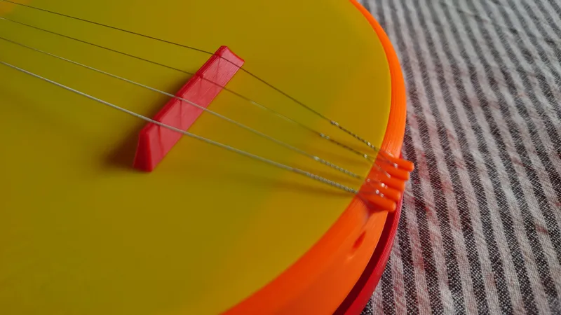 Tenor Banjo or Ukulele Banjo by gillis | Download free STL model ...