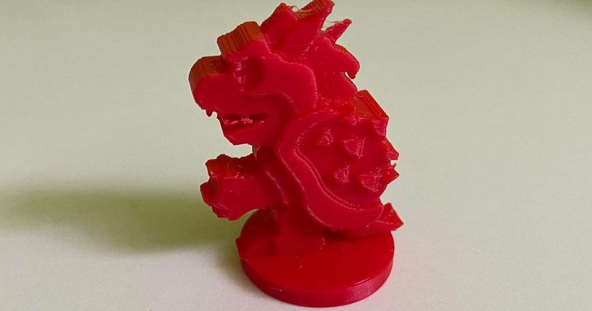 Bowser board game pawn von Geegs | Kostenloses STL-Modell herunterladen ...