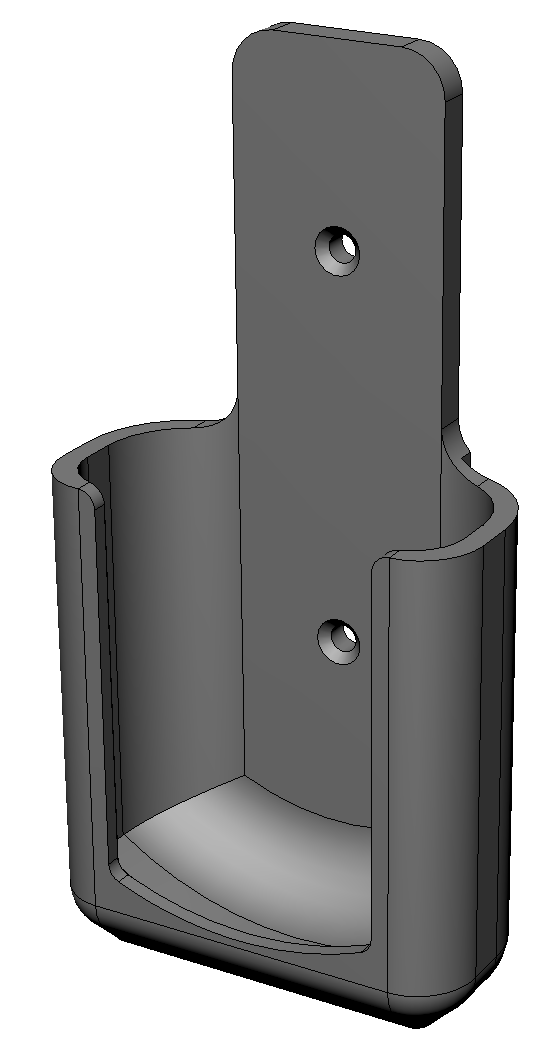 Miele Scout RX3 remote wall stand / holder by Ildis | Download free STL ...