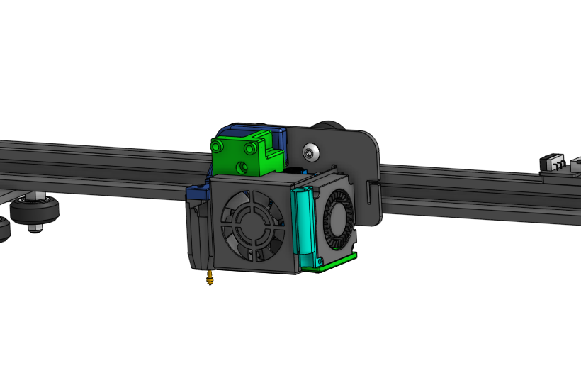 ADXL345, Accelerometer mount for ender by Hans | Download free STL ...