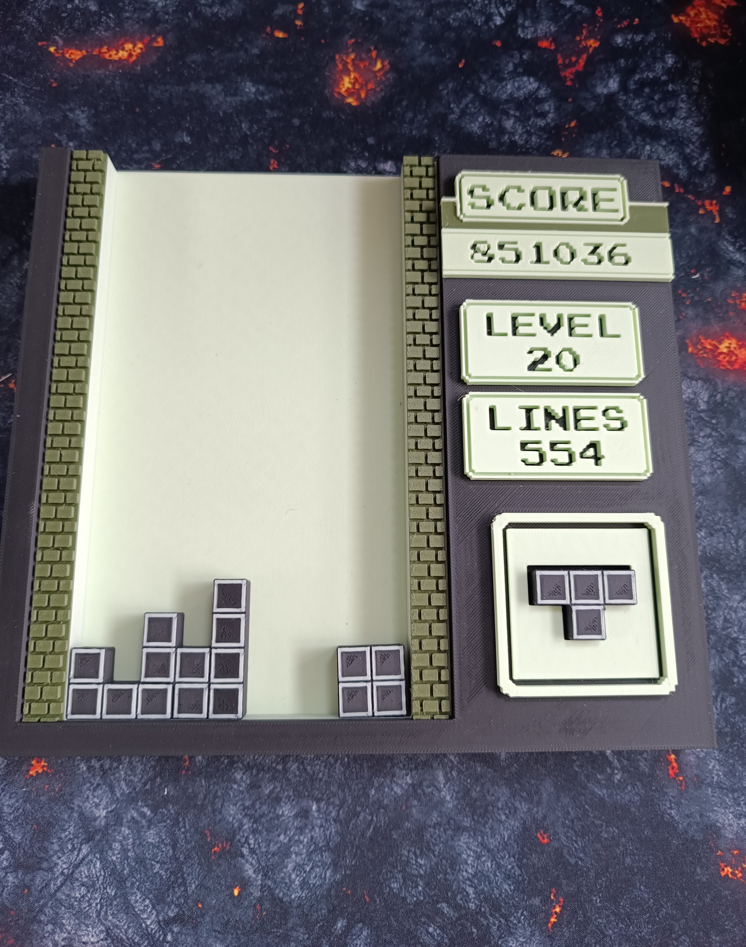 Tetris Classic Game Display by The3Dprinting | Download free STL model ...