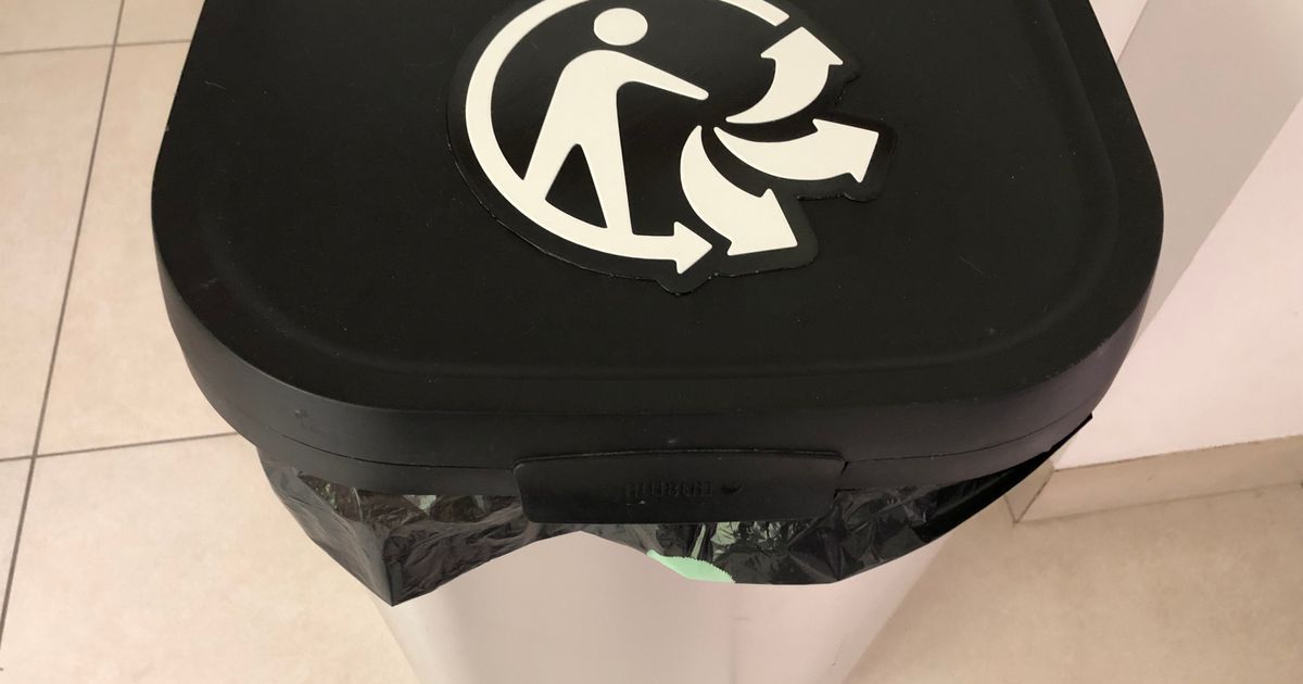 Triman logo for trash by Regis | Download free STL model | Printables.com