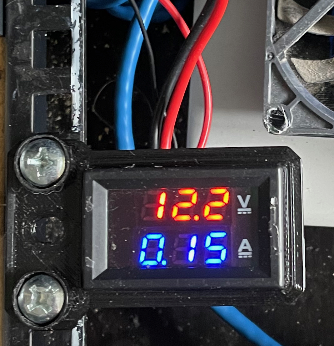 Server rack bracket for volt/amp meter by Kamil Domański | Download ...