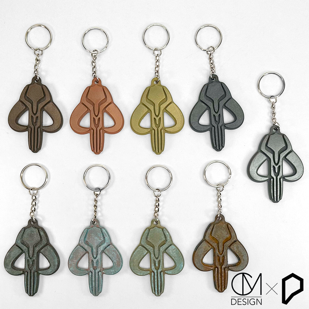 Mandalorian Mythosaur Sigil Keychain by cmdesign | Download free STL ...