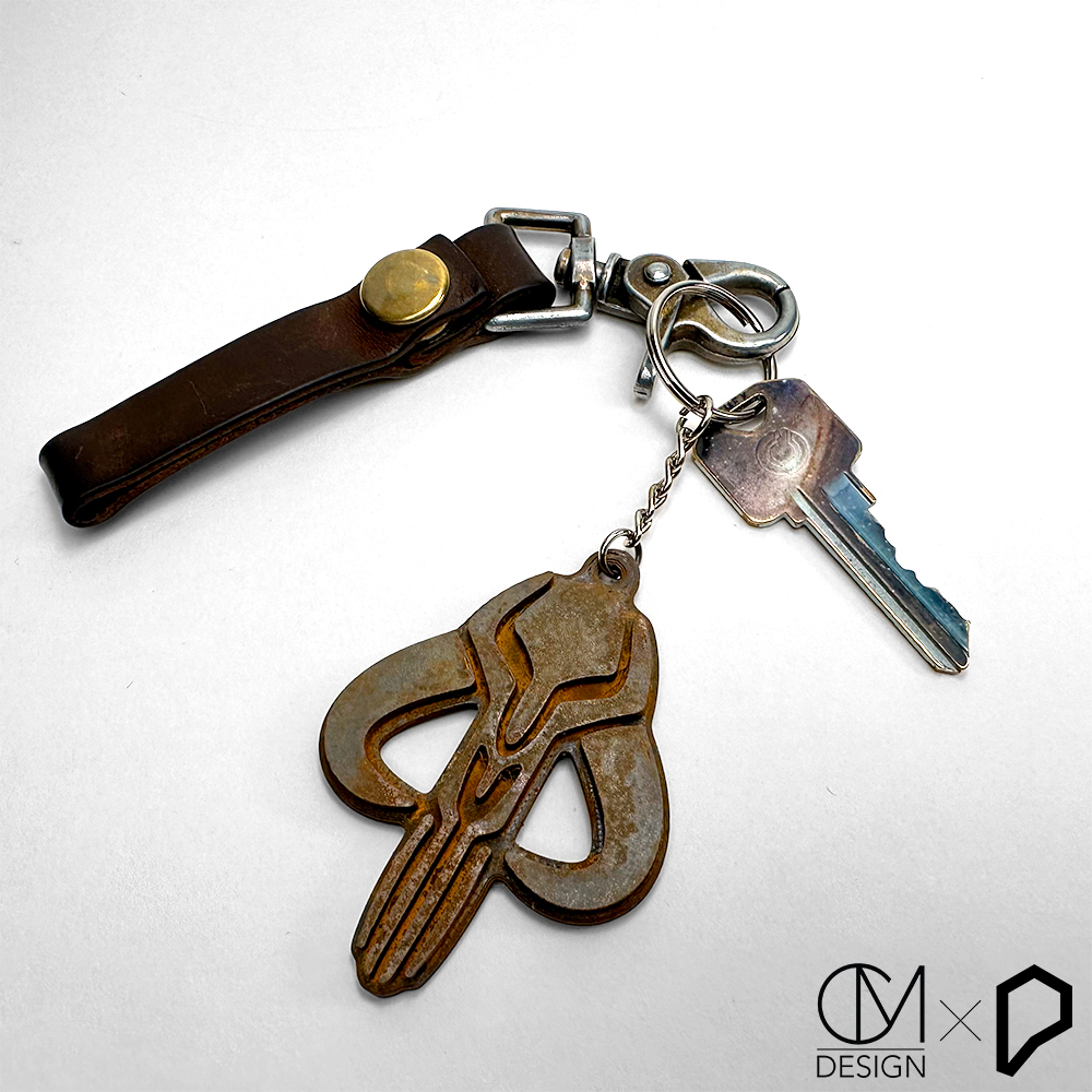 Mandalorian Mythosaur Sigil Keychain by cmdesign | Download free STL ...