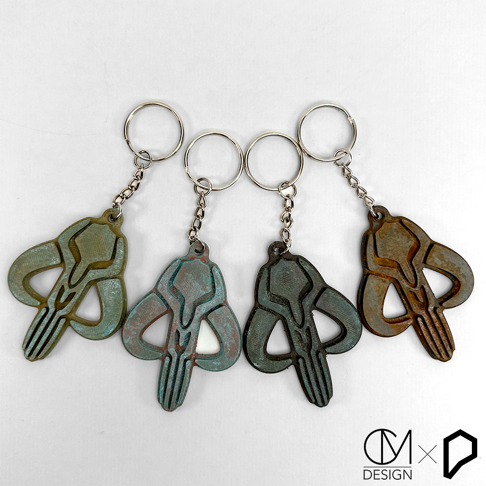 Mandalorian Mythosaur Sigil Keychain by cmdesign | Download free STL ...