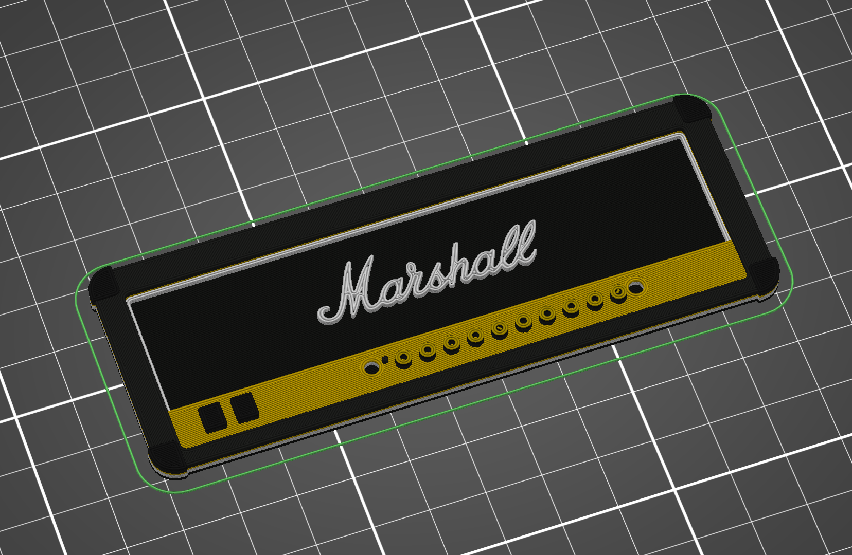 MARSHALL JMC800 AMP Badge/Keychain (no MMU) by FanDeZyii | Download ...