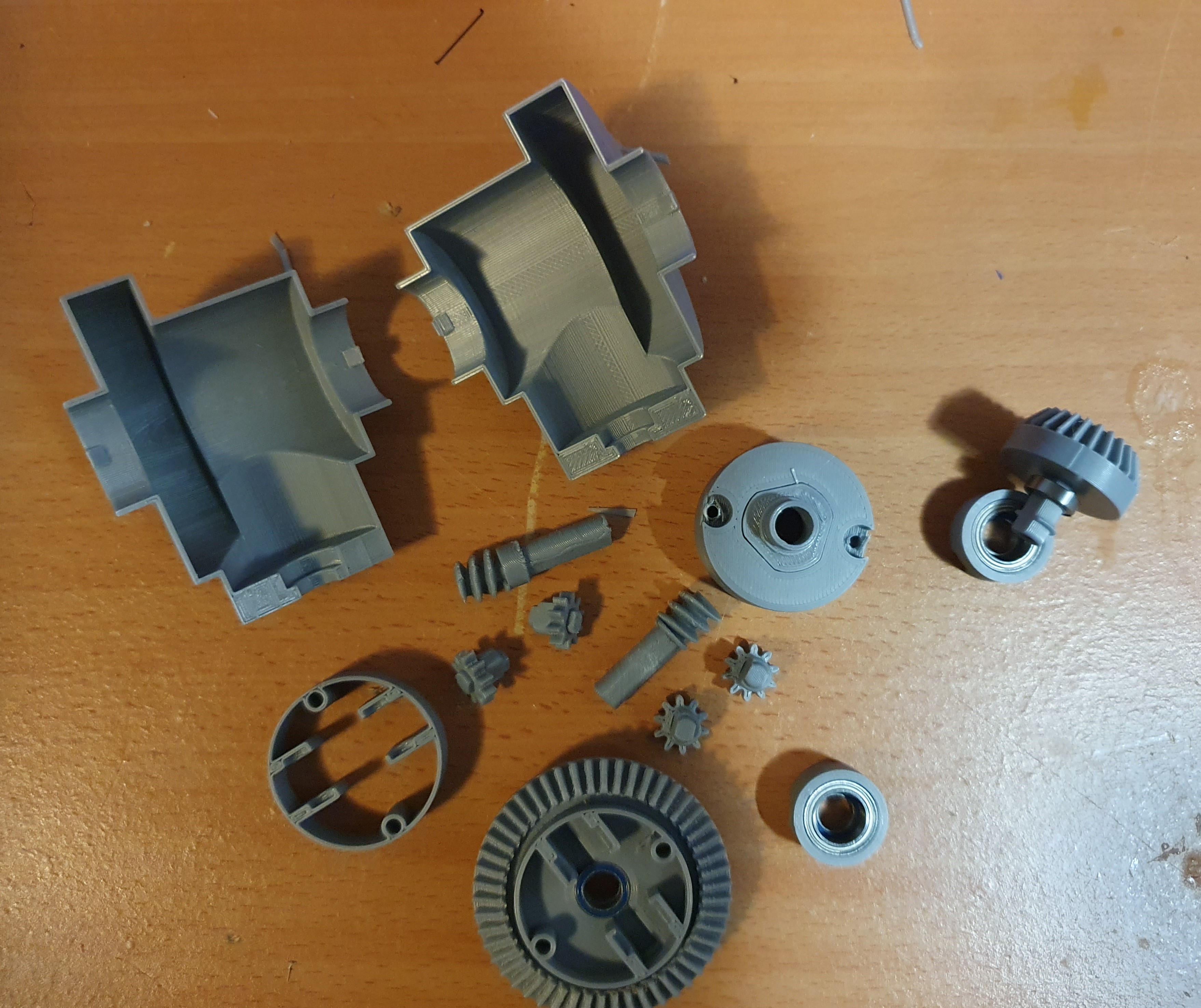 RC CAR Differential #4 with limited slip by Prism08 | Download free STL ...