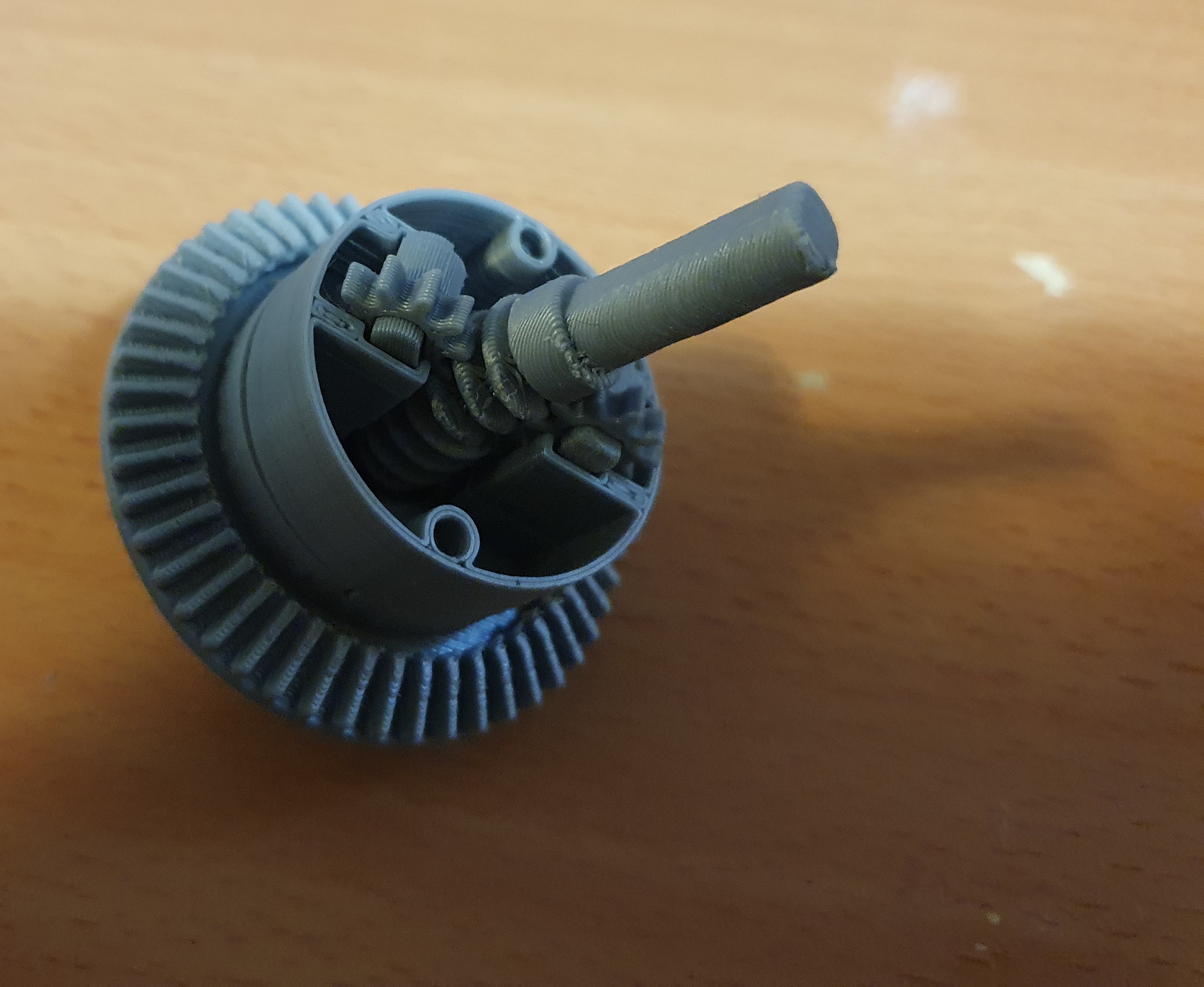 RC CAR Differential #4 with limited slip by Prism08 | Download free STL ...