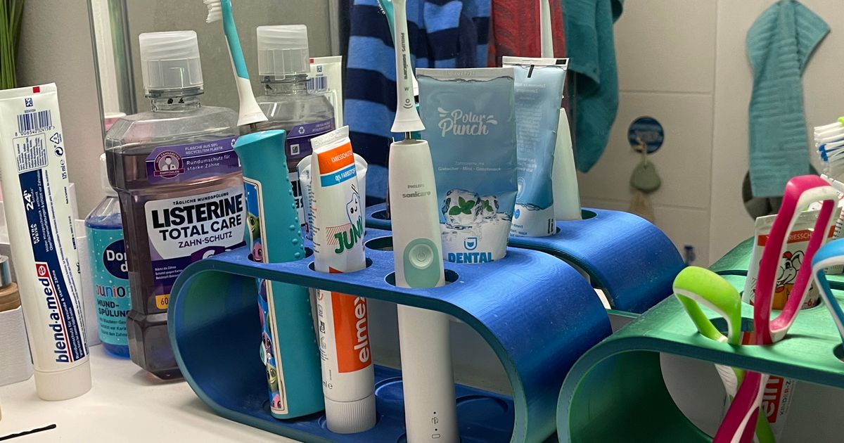 toothbrush holder - Zahnbürstenhalter by nashbln | Download free STL ...