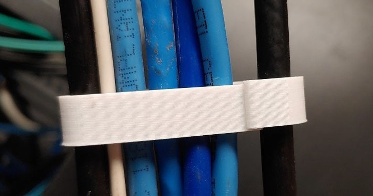 Super Simple Cable Clip by jmone | Download free STL model | Printables.com