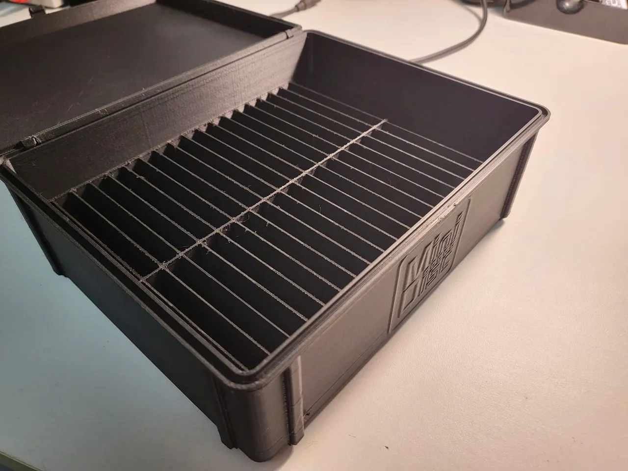 MiniDisc Box / Case by Dieti | Download free STL model | Printables.com