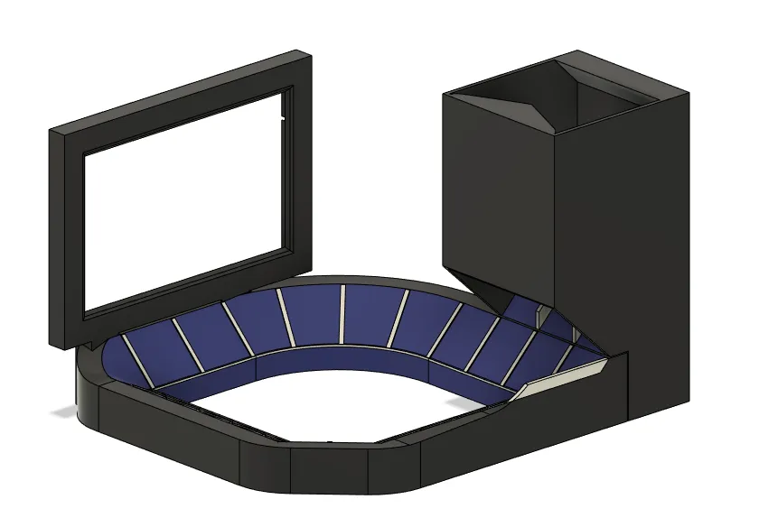 Tabletop Baseball Stadium by Chris P. | Download free STL model ...