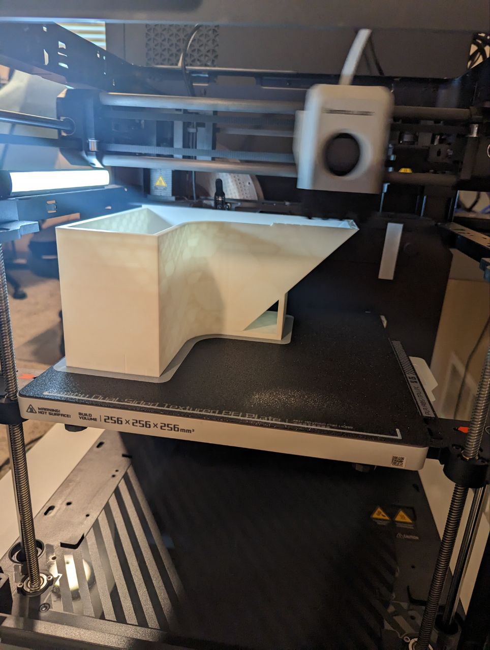 Bambu Lab P1P Poop Chute by KDurmeter | Download free STL model | Printables.com