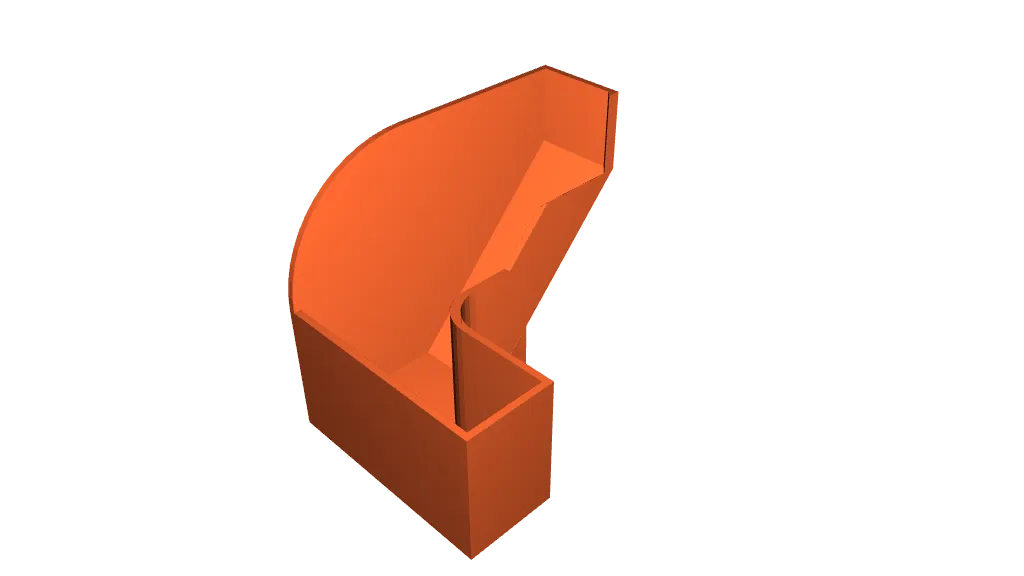 Bambu Lab P1P Poop Chute by KDurmeter | Download free STL model | Printables.com