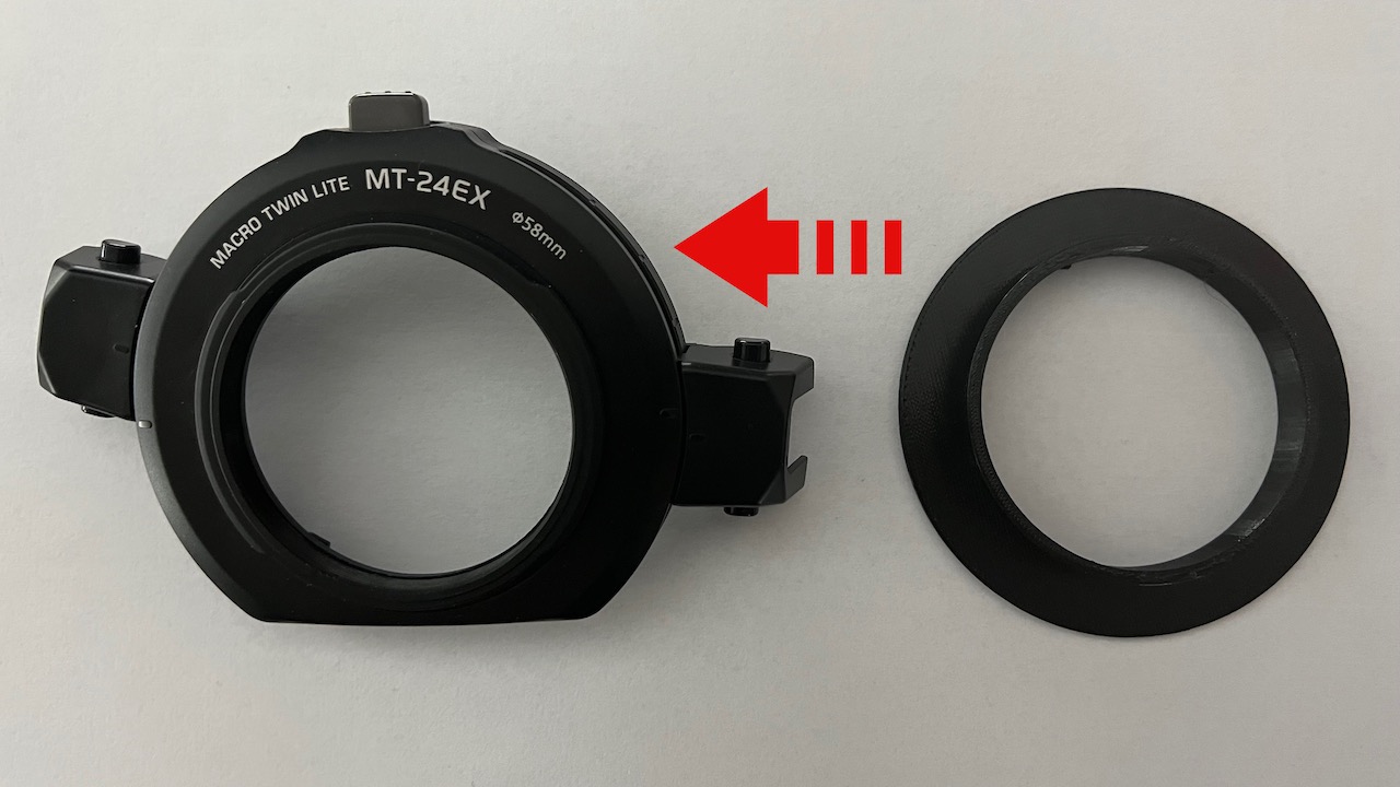 Adapter für Canon Macro Twin Lite MT-24EX by smaportal | Download free ...